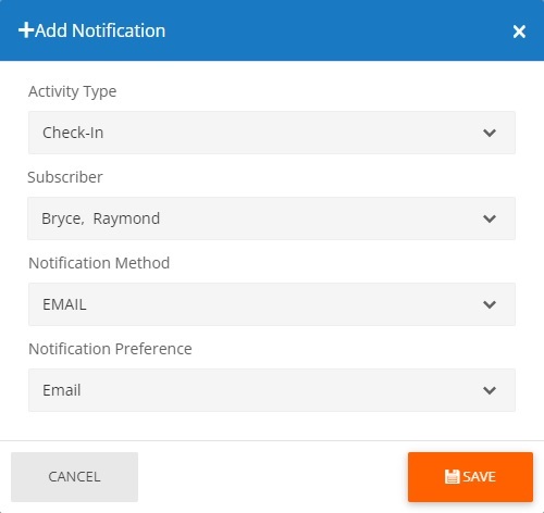ALICE Portal – Notifications Tab